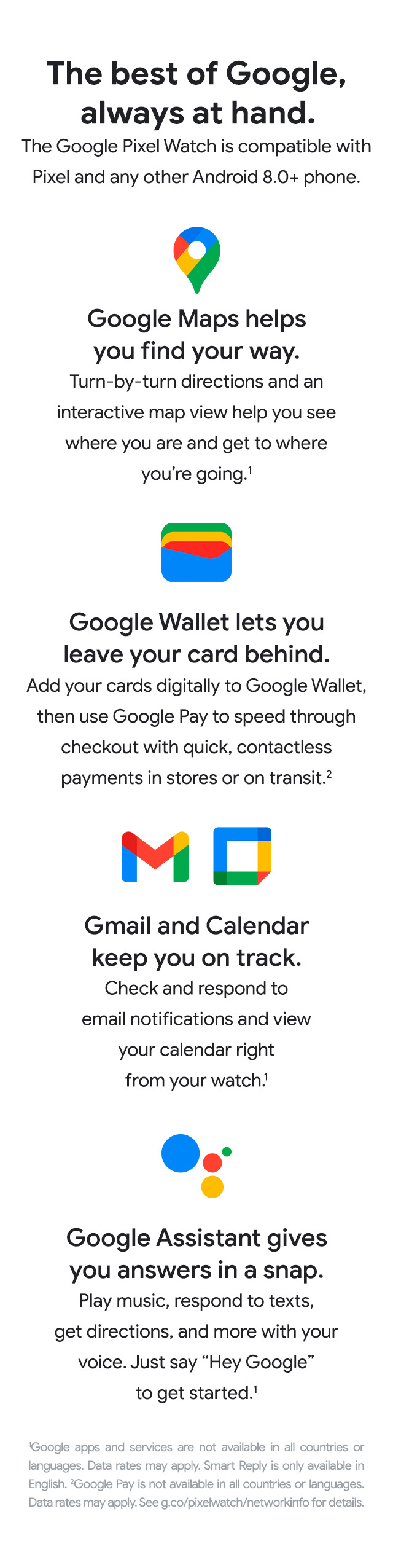 The best of Google always at hand. - mobile